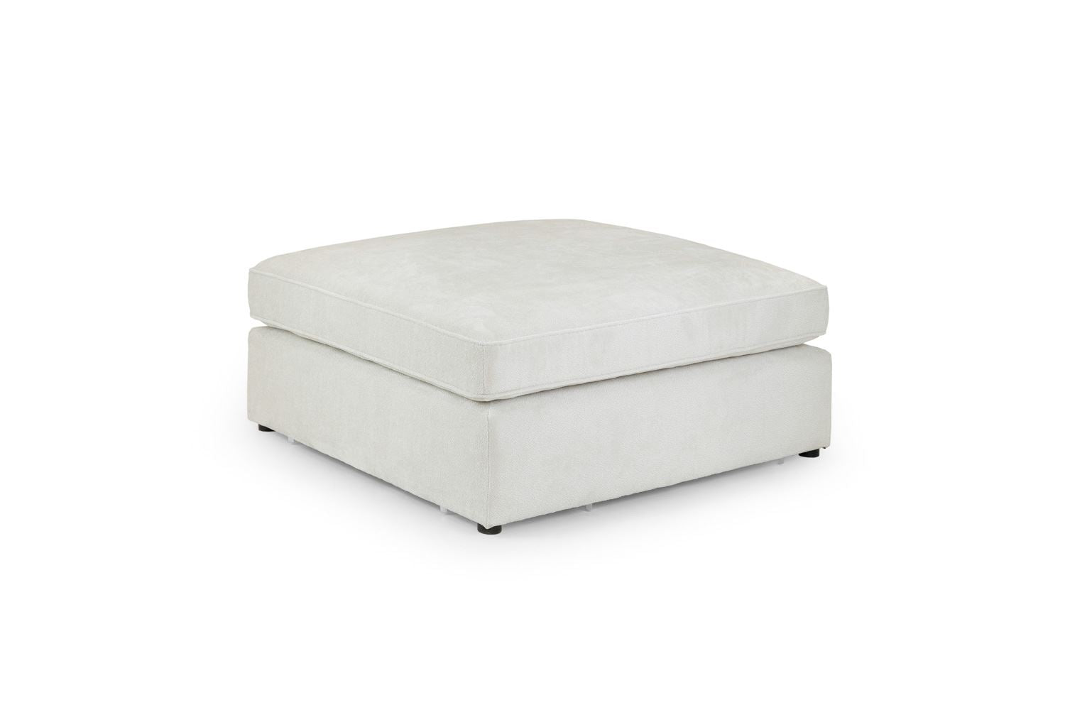 Kiana Modular Sofa Ivory Footstool – Beehive Furniture Wholesale